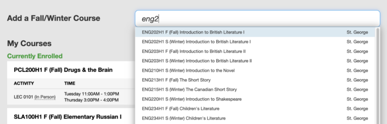 Course Enrolment | FAQ Categories | ACORN Help